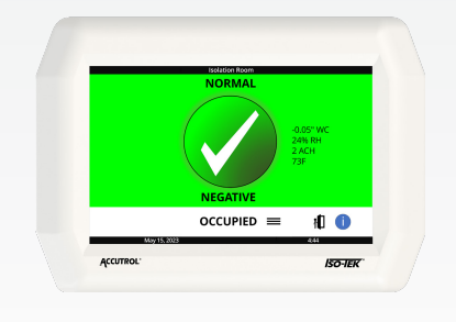 Iso-Tek RPM Room Pressure Monitor | AEB Technologies